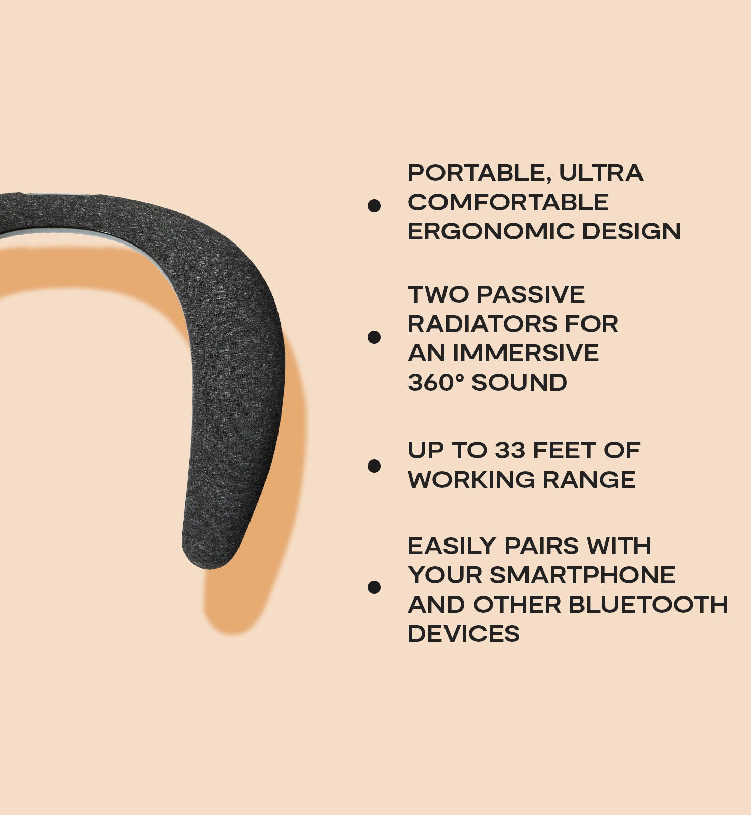 Konvex | Wireless Bluetooth Sound Collar | Kove Audio